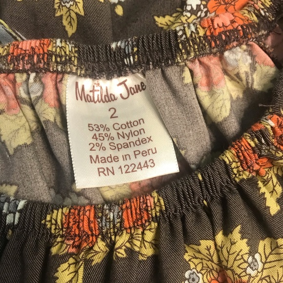 Matilda Jane | Shirts & Tops | Matilda Jane Plat Tilley Fallautumn ...